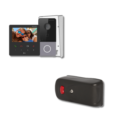 KIT VIDEOINTERFON PENTRU 1 FAMILIE, WI-FI 2.4GHZ, MONITOR 4.3 INCH ...